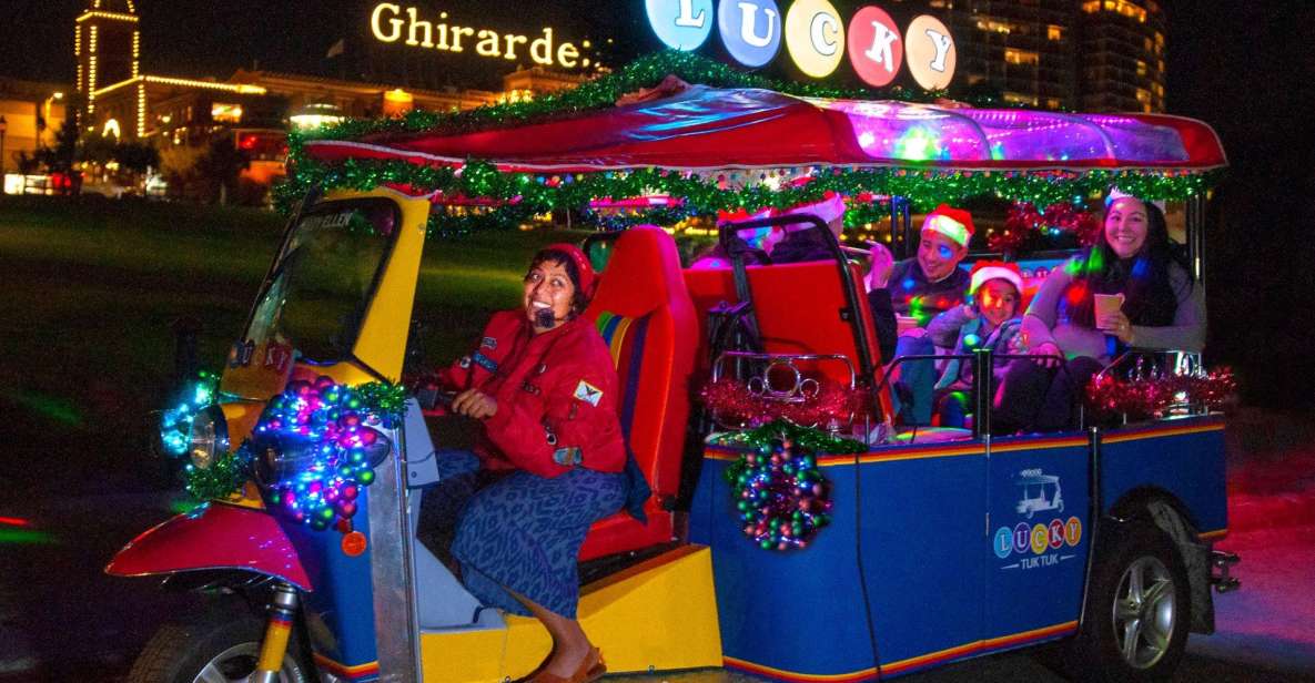 San Francisco: Holiday Lights and Sights Tour on a Tuk-Tuk - Practical Details: What to Know Before Booking