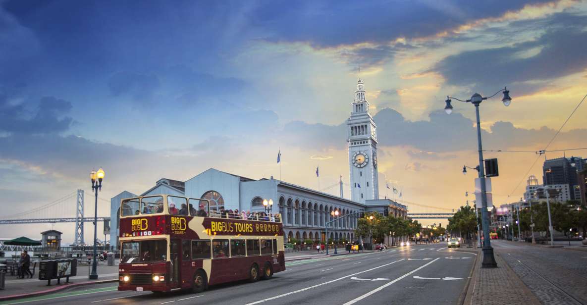 San Francisco: Panoramic Sunset Tour by Open-Top Bus - The Perfect Intro to San Francisco’s Nighttime Charm