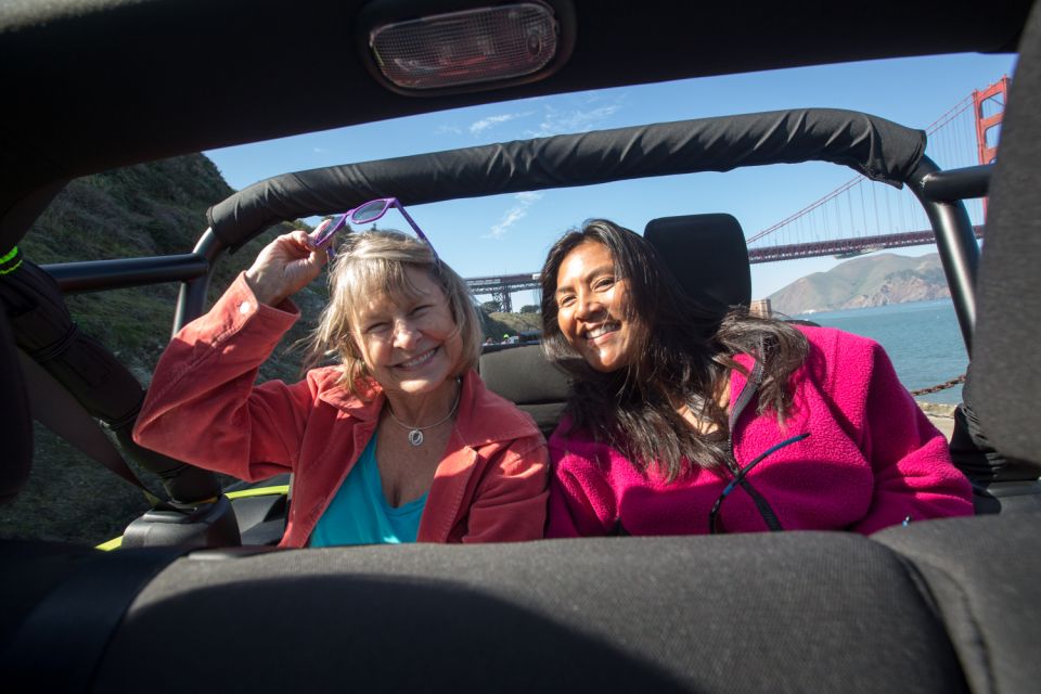 San Francisco: Private City Highlights Tour in a Jeep - Frequently Asked Questions