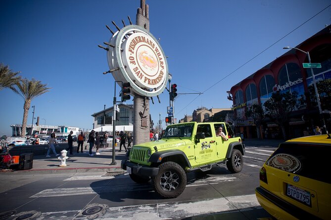 San Francisco Private Group Open Top Jeep Tour - 3 Hour - The Itinerary Breakdown
