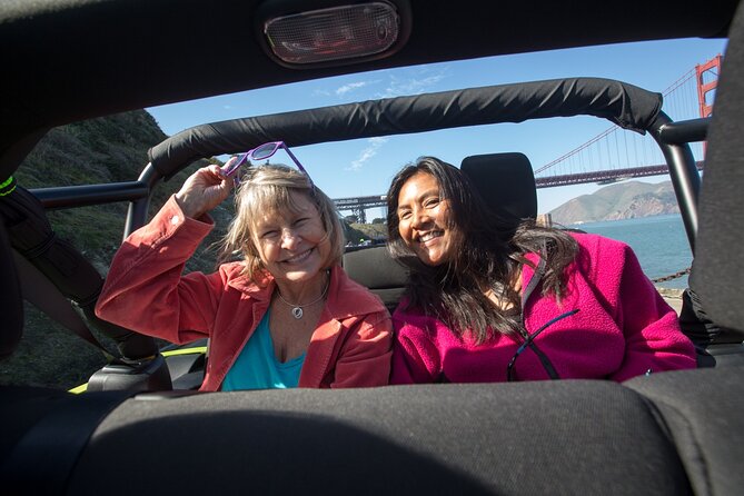 San Francisco Private Group Open Top Jeep Tour - 3 Hour - FAQs