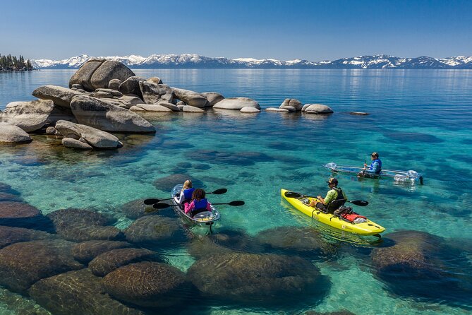 Sand Harbor Clear Kayak Tour of Lake Tahoe - FAQs