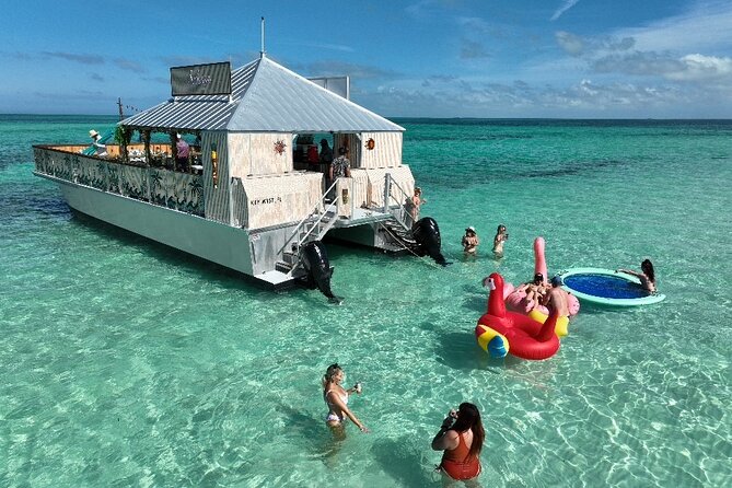 Sandbar Safari on One of a Kind Tiki Boat in Key West - An In-Depth Look at the Sandbar Safari