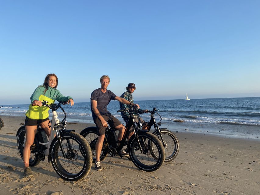Santa Barbara: City & Sand Electric Bike Tour - Cruising Downtown on State Street Promenade