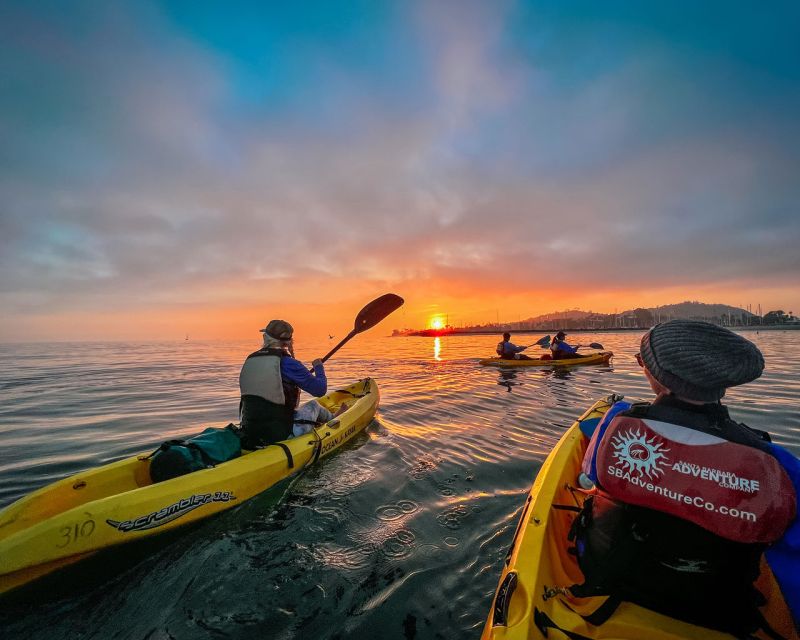 Santa Barbara Harbor: Sunset Kayak Tour (2 Hours) - The Itinerary in Detail