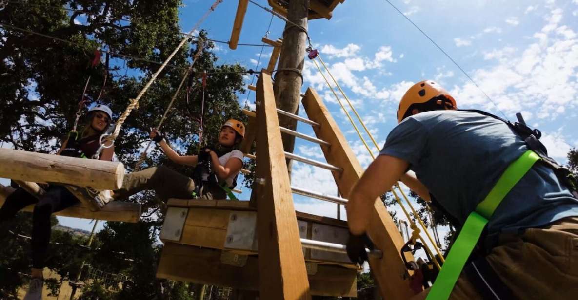 Santa Barbara: High Ropes Adventure Course - Key Points