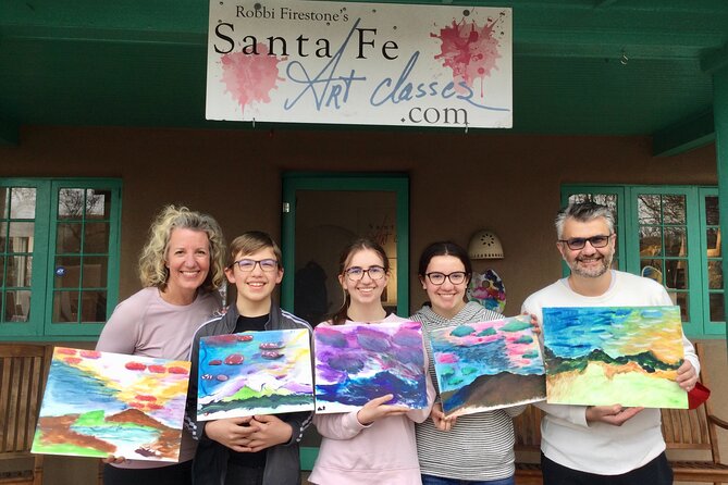 Santa Fe Art Classes (2 hour Private Classes) - What to Expect During Your Santa Fe Painting Class  