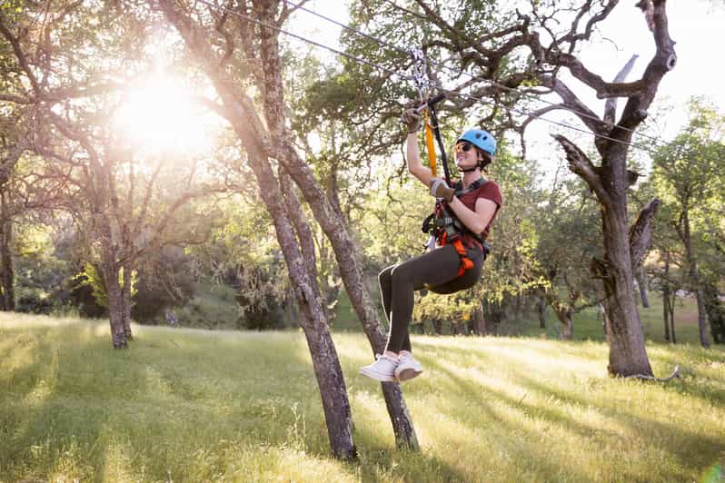 Santa Margarita: 6-Zipline Course Sunset Experience Ticket - Key Points