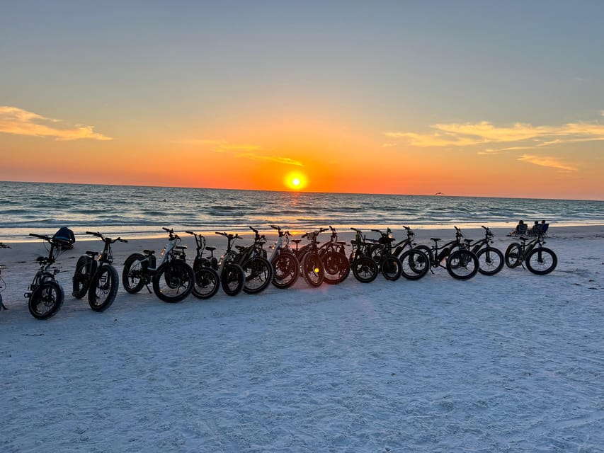 Sarasota: Siesta Key Electric Bike Sunset Tour - The Sum Up