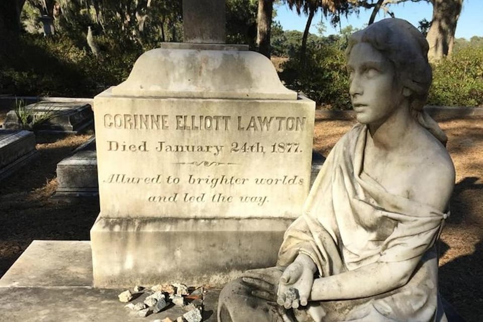 Savannah Bonaventure Walking Tour with Transportation - Key Points