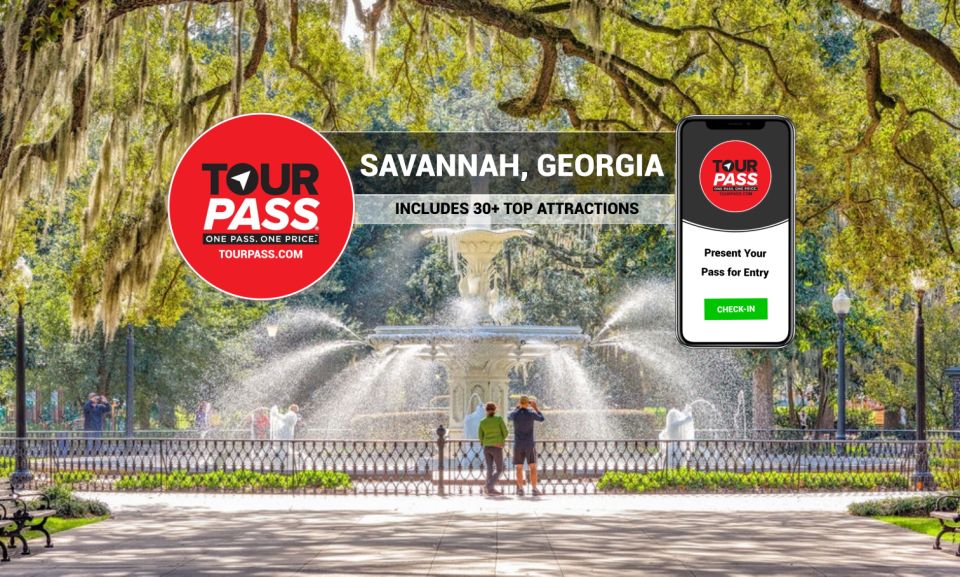 Savannah: Full Admission Tour Pass for 30+ Tours - What You Can Expect from the Savannah Tour Pass