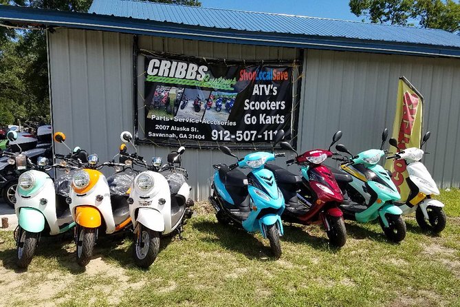Savannah Scooter and Trike Rental with Helmet - Key Points
