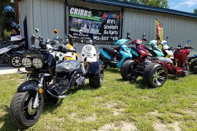 Savannah Scooter and Trike Rental with Helmet - What to Expect from the Rental Experience