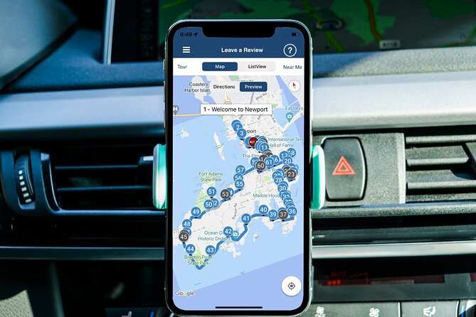 Scenic Newport, RI Self-Guided Driving Audio Tour - A Detailed Look at the Newport Self-Guided Tour