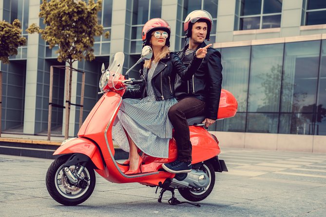 Scooter Rental for 4 Hours plus 1 Hour Free and 2 Passengers Retro "Lucky" 49cc - Key Points