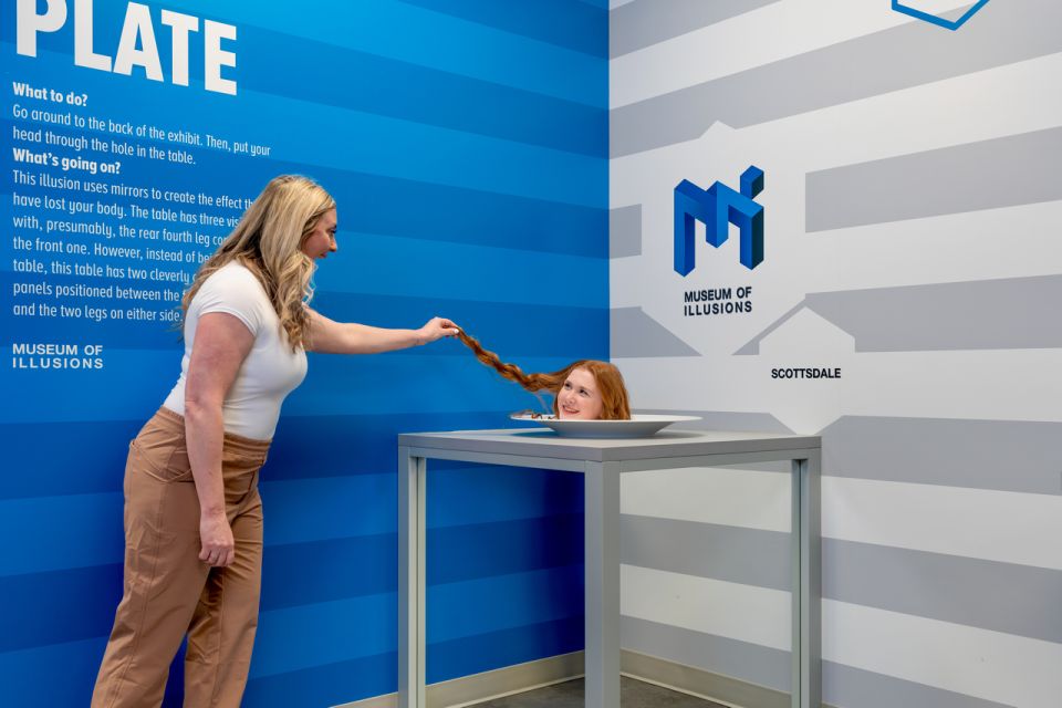 Scottsdale: Museum of Illusions Ticket at Arizona Boardwalk - FAQs