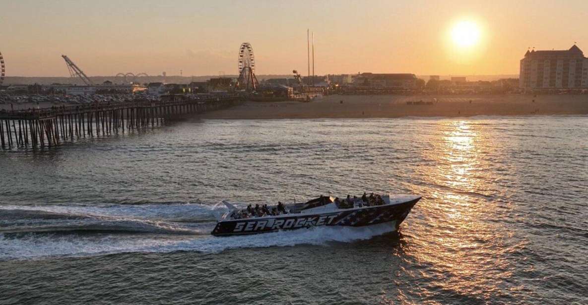 Sea Rocket Sunset & OC Harbor Cruise in Ocean City, MD - Key Points  