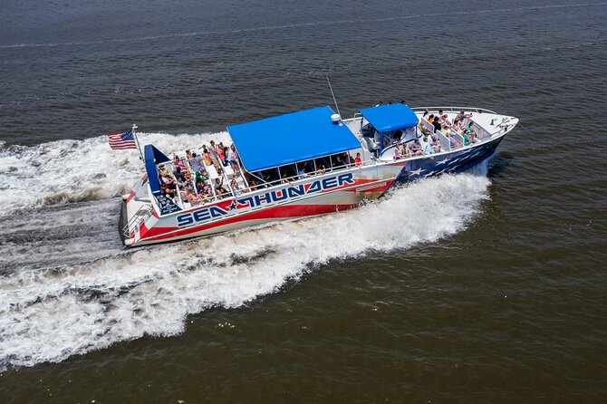 Sea Thunder Cruise-2 Hour Tour Surrounded by Dolphins in S.C - Scenic Waterway Tour and Wildlife Viewing