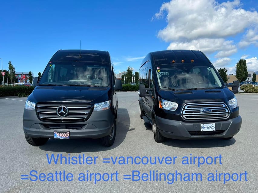 Seattle DT to Vancouver DT private Sprinter van shuttle - Why Choose This Private Shuttle?  