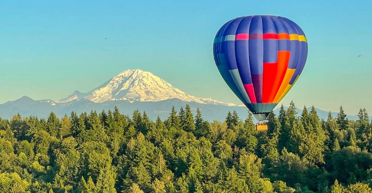 Seattle: Mt. Rainier Sunset Hot Air Balloon Ride - What Makes This Hot Air Balloon Ride Stand Out