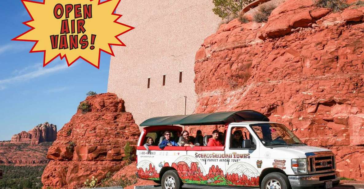 Sedona: Open-Air Van Tour with a Local Guide and 6 Stops - Key Points