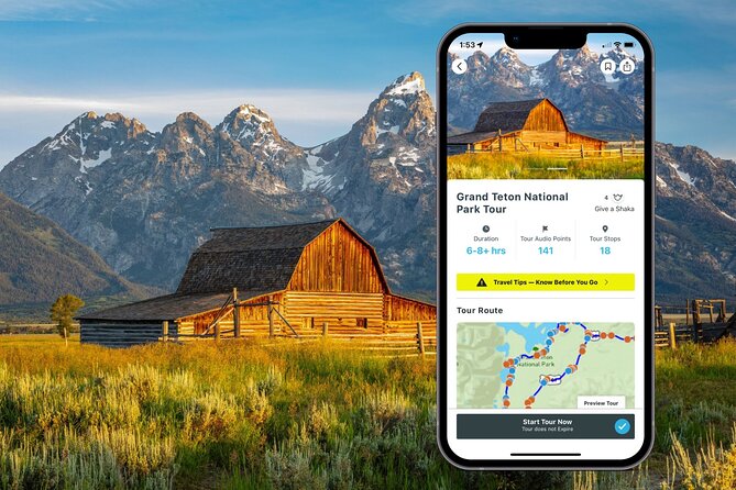 Self-Guided Grand Teton National Park Driving Tour - The Experience: What to Expect