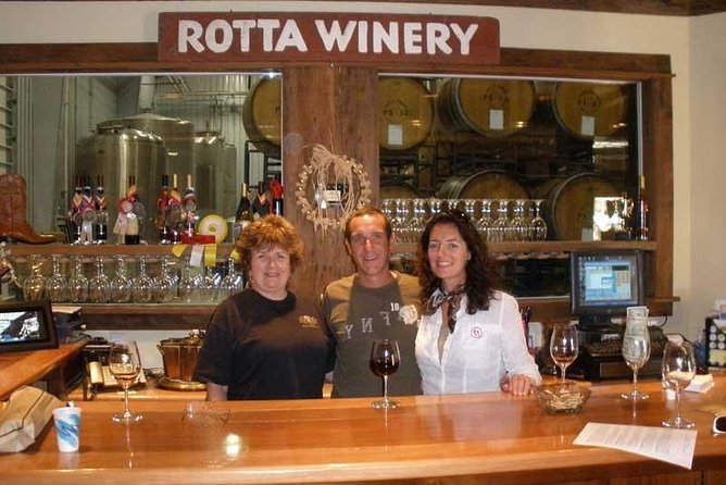 Semi-Private, Modified Hop-On Hop-Off Wine Tour from San Luis Obispo & Pismo - The Wineries and Stops