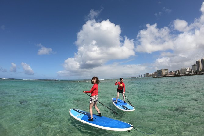 Semi-Private Stand Up Paddle Lesson with Waikiki Courtesy Shuttle - Key Points