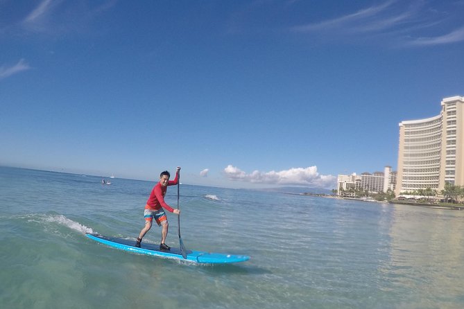 Semi-Private Stand Up Paddle Lesson with Waikiki Courtesy Shuttle - An In-Depth Look at the Waikiki SUP Lesson