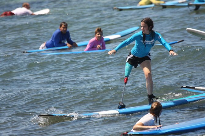 Semi-Private Surf Lesson 2 Students 1 Instructor - Key Points