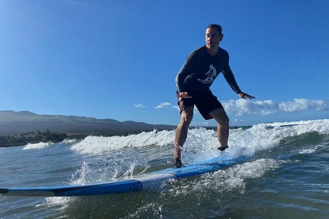 Semi-Private Surf Lesson at Kalama Beach in Kihei - Key Points