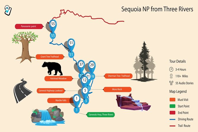 Sequoia & Kings Canyon NP Self-Guided Driving Audio Tour - The Experience Breakdown: What to Expect