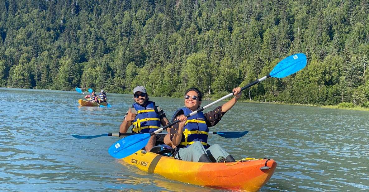 Seward Area Glacial Lake Kayaking Tour 1.5 hr from Anchorage - Key Points
