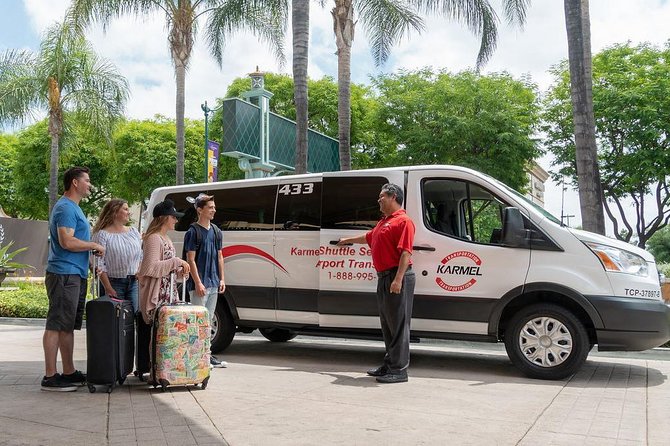 Shared Airport Arrival Transfer: LAX International Airport to Anaheim, Buena Park or Garden Grove - Introduction