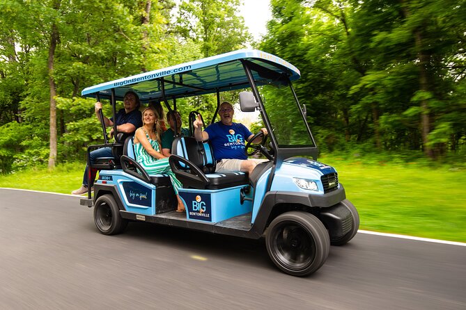 Shared Golf Cart Tour of Bentonville, Arkansas - What to Expect from the Bentonville Golf Cart Tour