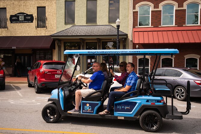 Shared Golf Cart Tour of Bentonville, Arkansas - FAQ