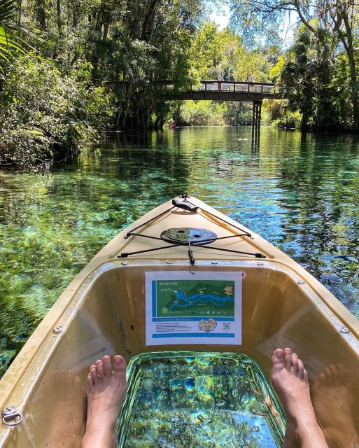 Silver Springs: Glass Bottom Kayak and Wildlife Tour - Equipment and Safety