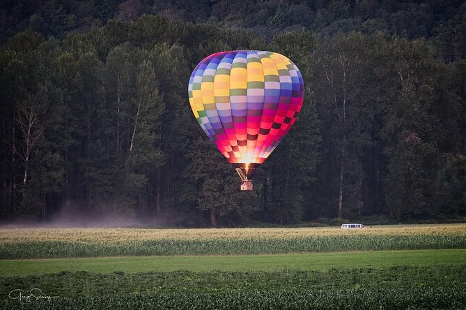 Sky bound Adventures Snohomish Sunset Hot Air Balloon Ride - Key Points  
