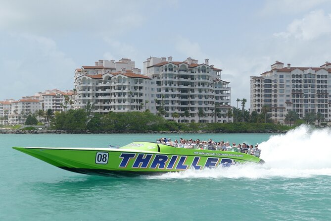 Small-Group Miami City and Speedboat Tour & Hotel Pick-up - FAQs