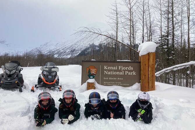 Snowmobile and Snowshoe Dual Adventure in Kenai Fjords NP - Key Points