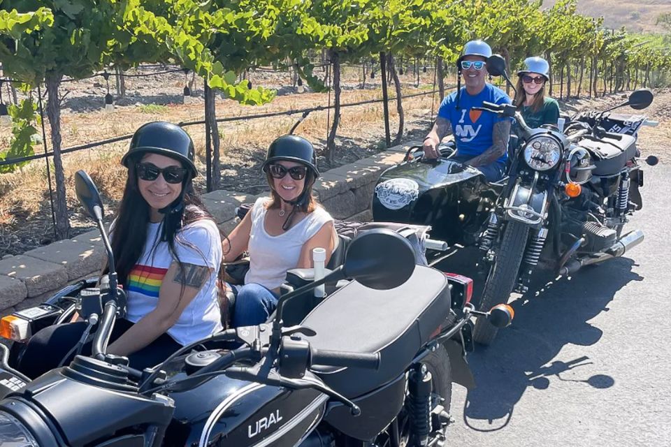Sonoma: Private Tandem Sidecar Winery Tour - FAQ