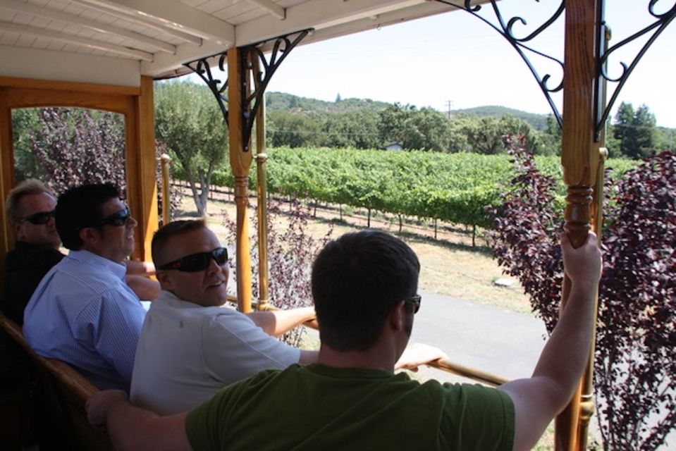 Sonoma Valley: Wine Trolley Tasting Tour with Lunch - Key Points
