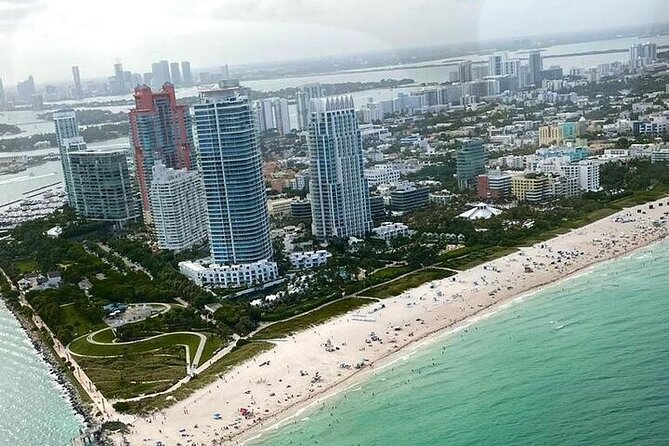 South Beach Miami Aerial Tour : Beaches, Mansions and Skyline - The Experience on the Ground and in the Air