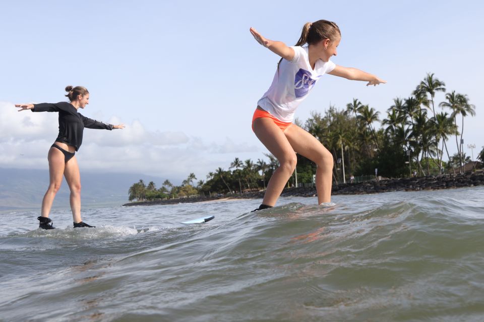 South Maui: Semi-Private Surf Lesson - Key Points
