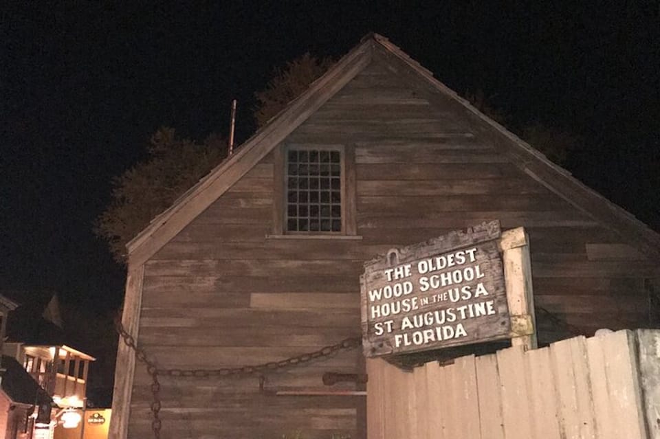 St. Augustine: A Walking Paranormal Investigation - Exploring the Oldest Wooden Schoolhouse