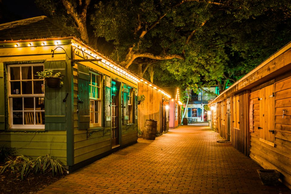 St. Augustine: Haunted Pub Crawl Walking Tour with a Guide - Key Points