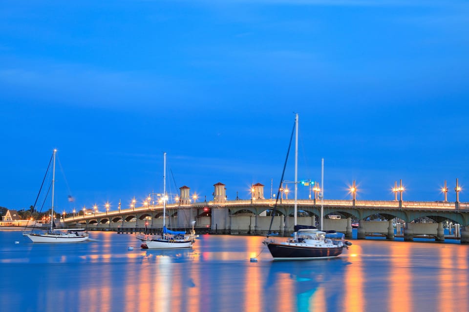 St. Augustine: Nights of Lights Sunset Sail with Drinks - Key Points  