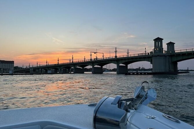 St. Augustine Private Day or Sunset Boat Tour, 6 passengers max - Key Points