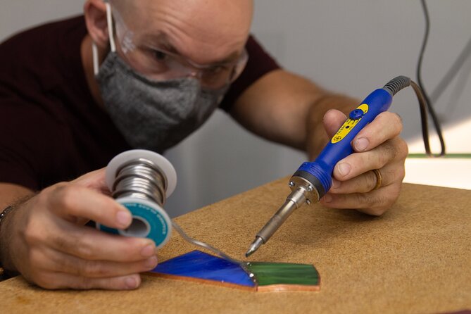 Stained Glass Class - Hidden Santa Fe Gem - The Social and Fun Factor