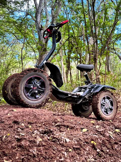 Stand-Up ATV & 3 Zip Adventure - Key Points